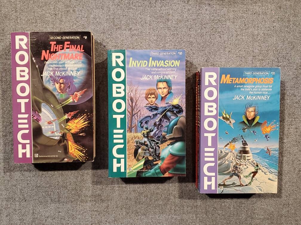 Robotech Paperbacks From the 80s Choose Your Books - Etsy