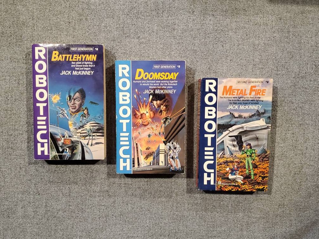 Robotech Paperbacks From the 80s Choose Your Books - Etsy