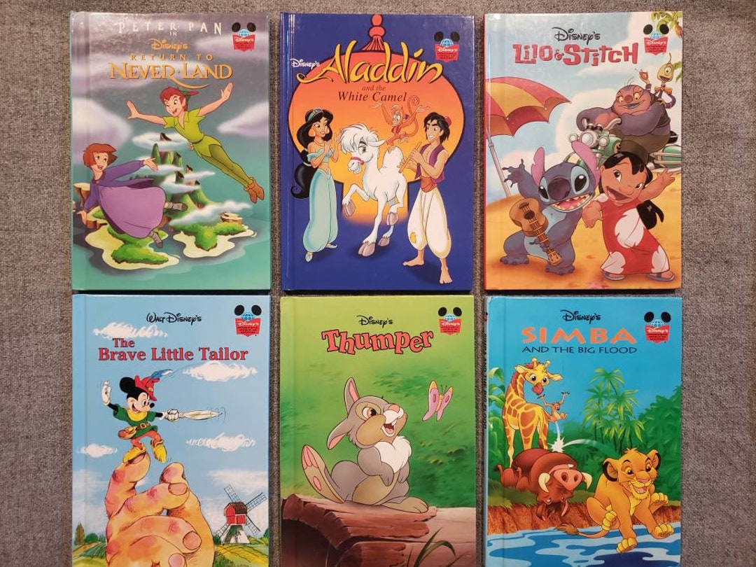 Disney's Wonderful World of Reading Hardcover Books (glossy Style Books ...