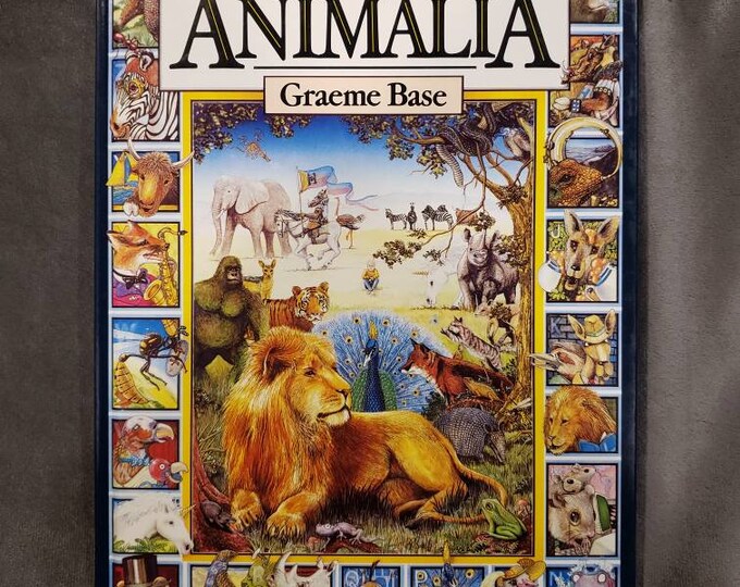 Animalia by Graeme Base, 90s Hardcover - Etsy