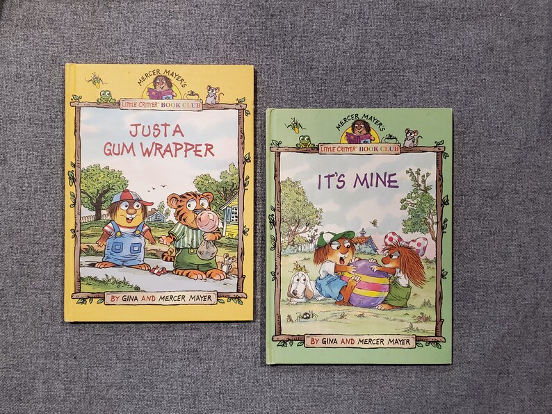 Mercer Mayer's Little Critter Book Club 2 Pack Including 'just A Gum ...