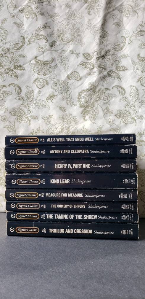 Vintage Signet Classics Shakespeare Paperbacks CHOOSE ONE - Etsy