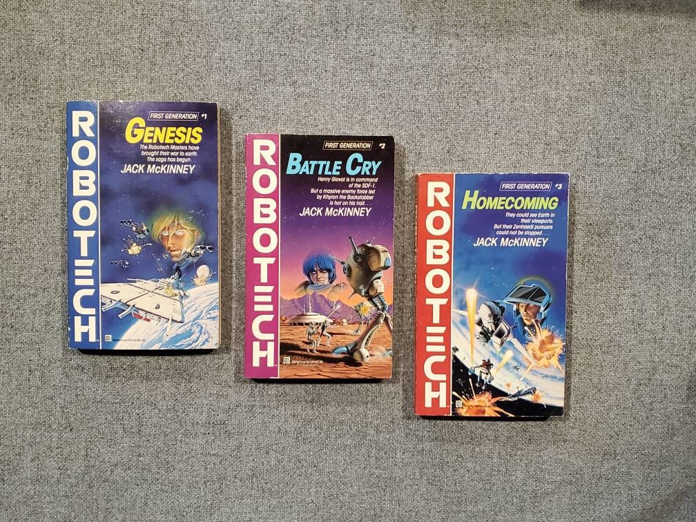 Robotech Paperbacks From the 80s Choose Your Books - Etsy