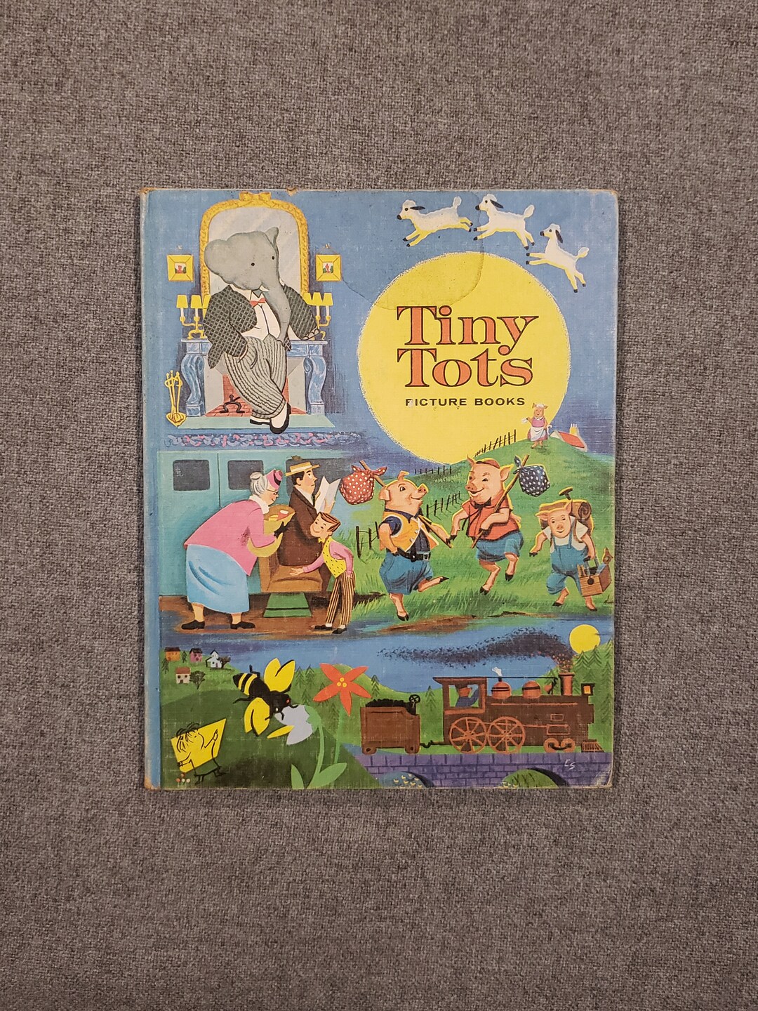 Tiny Tots Picture Books - How Babar Became King and Other Stories - Etsy