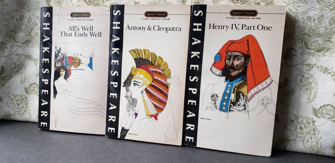 Vintage Signet Classics Shakespeare Paperbacks - CHOOSE ONE - Etsy