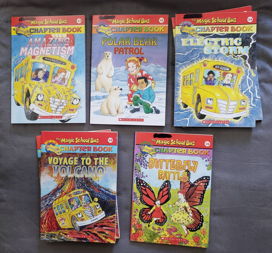 Vintage Magic School Bus Chapter Books Choose One - Etsy