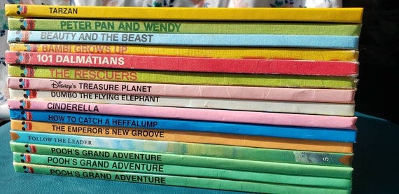 Disney's Wonderful World of Reading Hardcover Books | Etsy