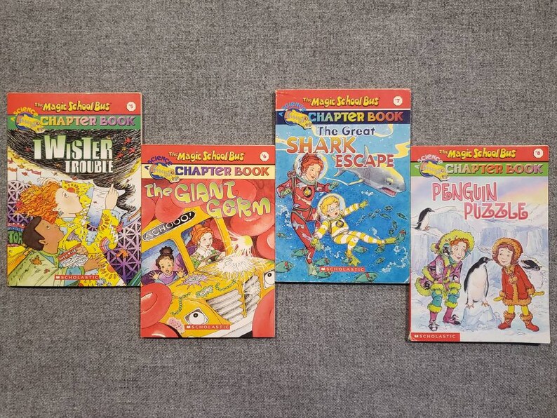 Vintage Magic School Bus Chapter Books - Choose One! - Etsy