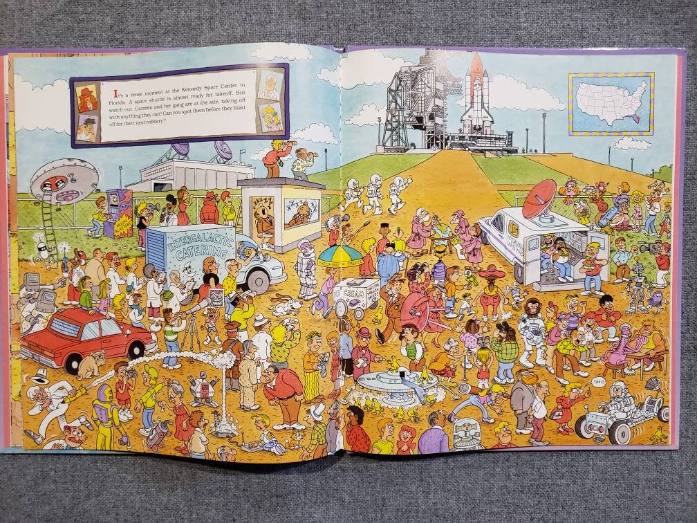 Where in America is Carmen Sandiego by John Peel and Illustrated by ...