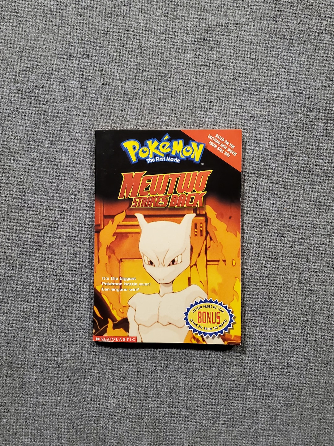 Mewtwo Strikes Back, 90s/2000s Movie Novelization Paperback - Etsy