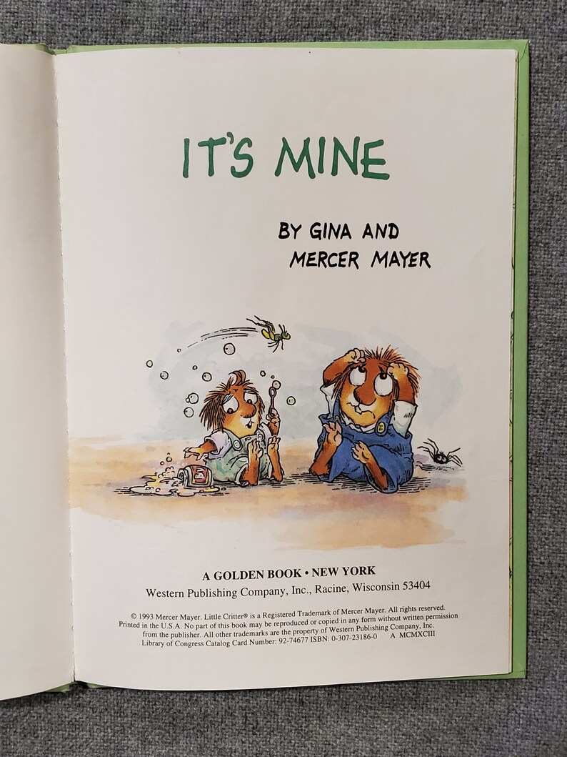 Mercer Mayer's Little Critter Book Club 2 Pack Including - Etsy