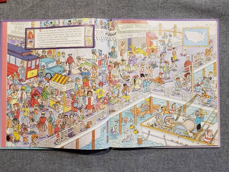 Where in America is Carmen Sandiego by John Peel and Illustrated by ...