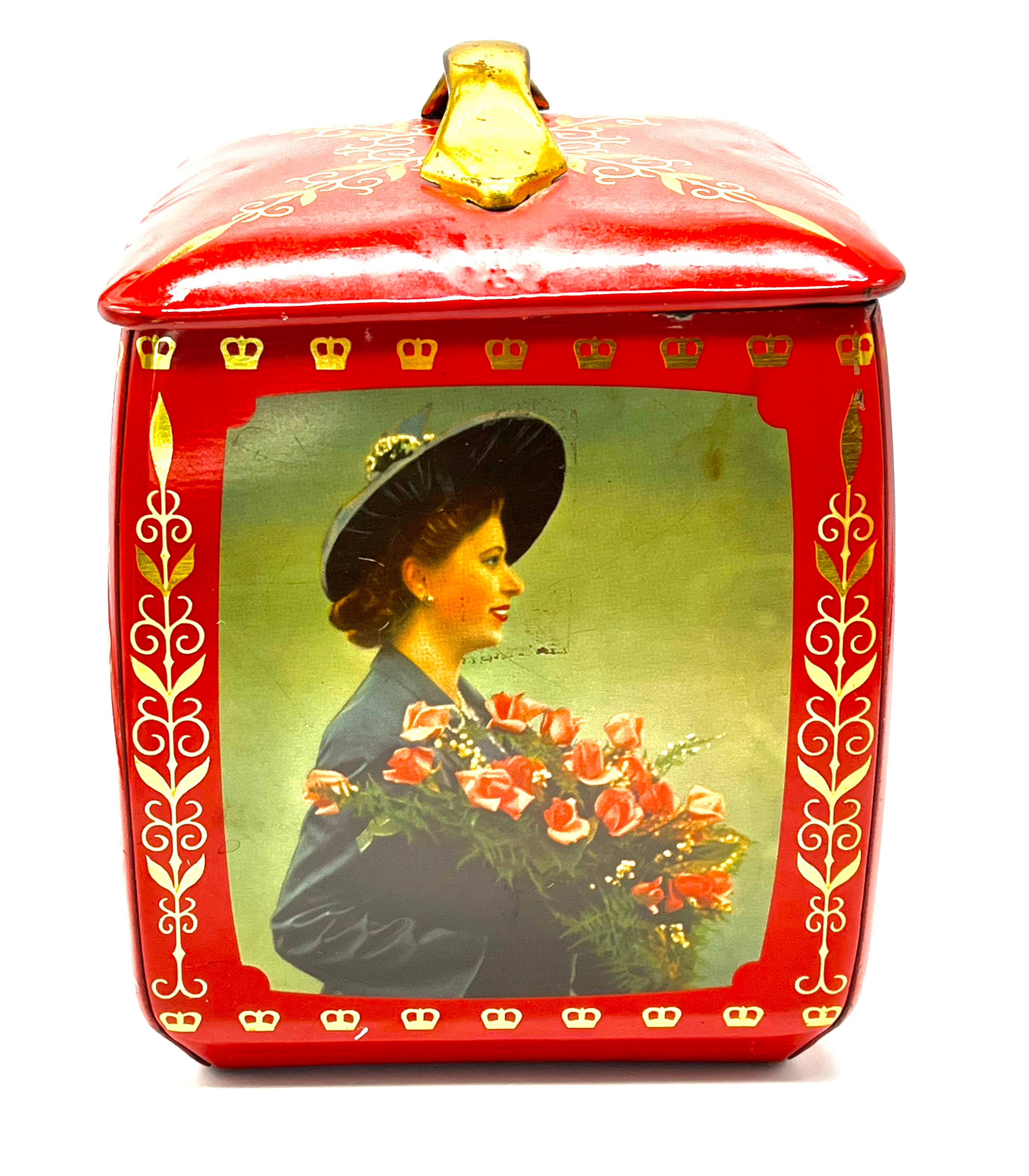 Queen Elizabeth II Coronation Toffee Tin Edward Sharp & Sons - Etsy