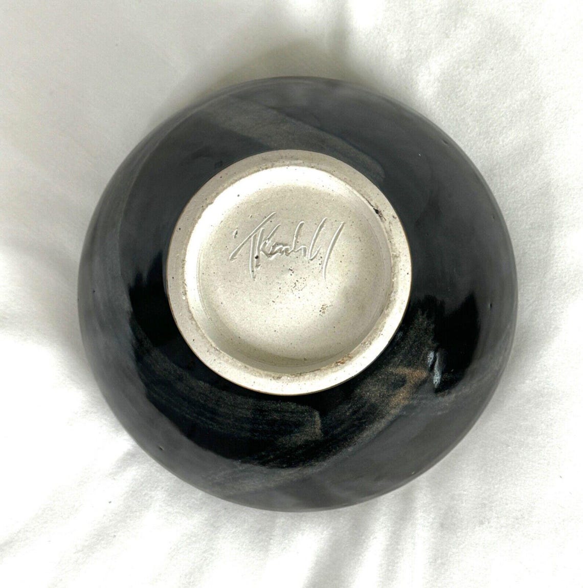 Tom Kendall Art Pottery Glazed Clay Bowl With Lid 4.5 - Etsy