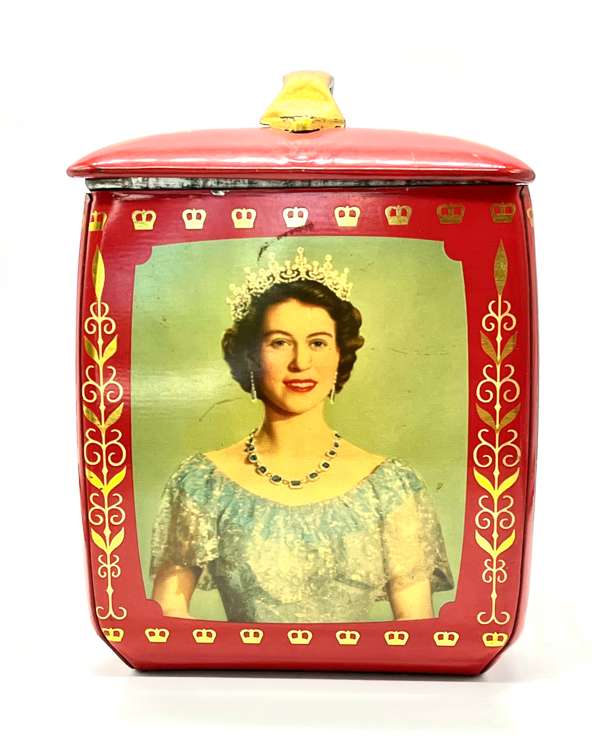 Queen Elizabeth II Coronation Toffee Tin Edward Sharp & Sons - Etsy