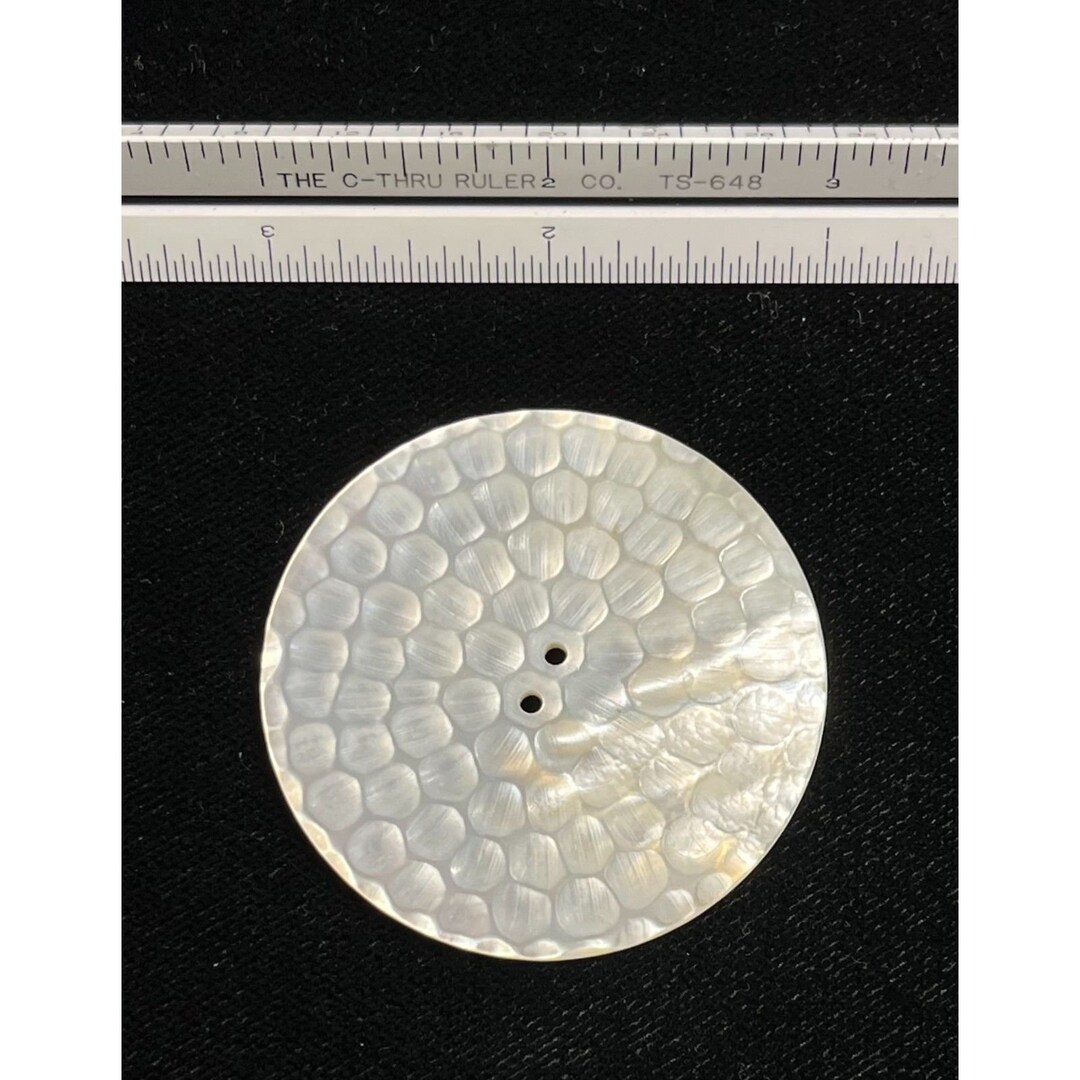 Mother of Pearl Shell Button W/ Honeycomb Pattern XL 2 - Etsy