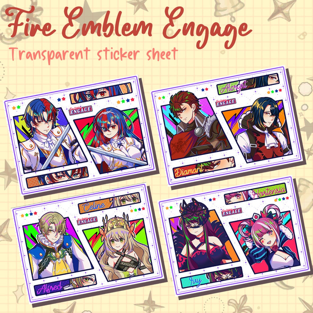 Fire Emblem Engage Sticker Sheet - Etsy