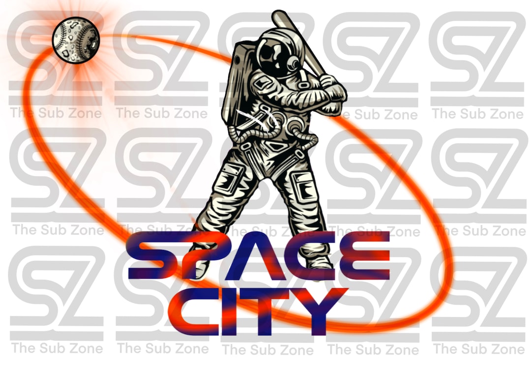 Space City Baseball PNG - Etsy