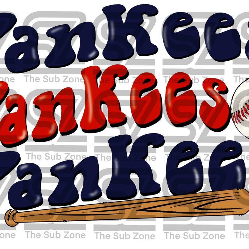 New York Yankees Svg - Etsy