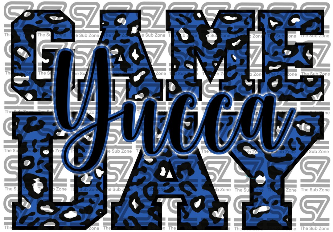 Yucca Game Day PNG Sublimation Digital File - Etsy