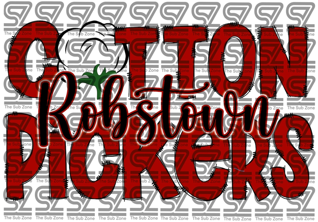 Robstown Cotton Pickers PNG Sublimation Digital File - Etsy