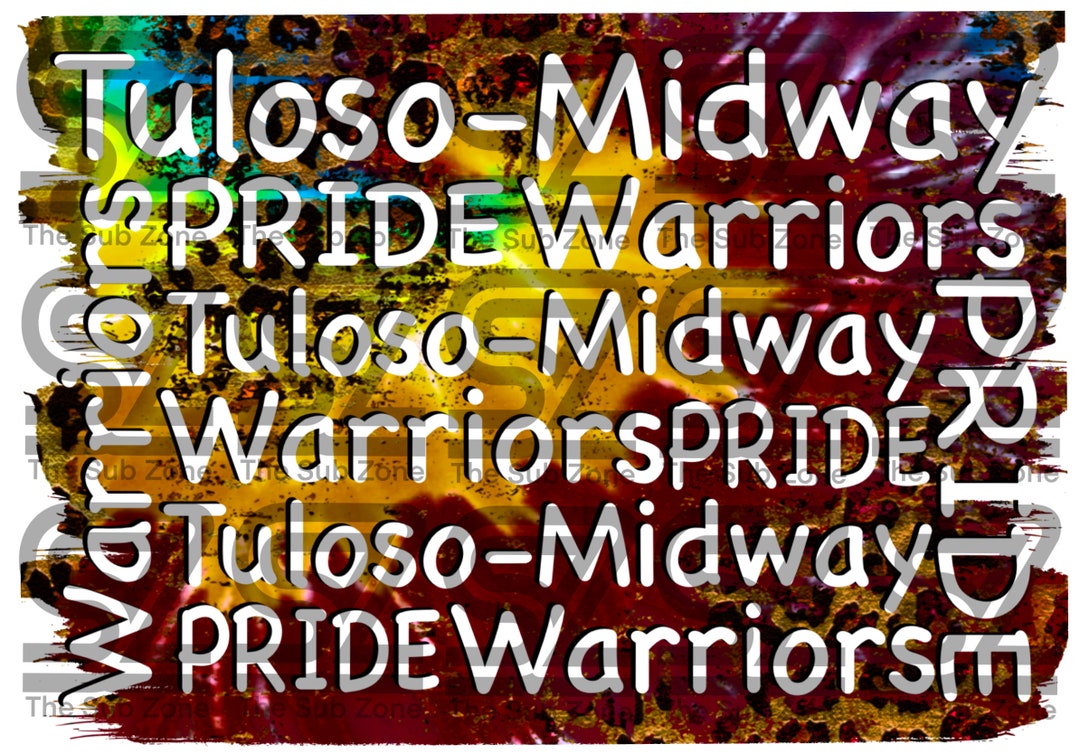Warrior Pride PNG/ Back to School/ School Spirit Shirt Png/tie Dye ...