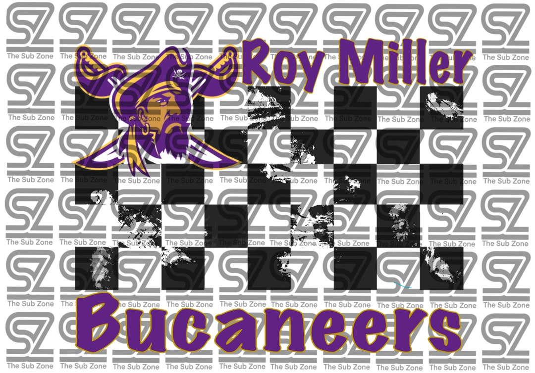 Roy Miller Bucs PNG Sublimation Digital File/ School Shirt/ School ...