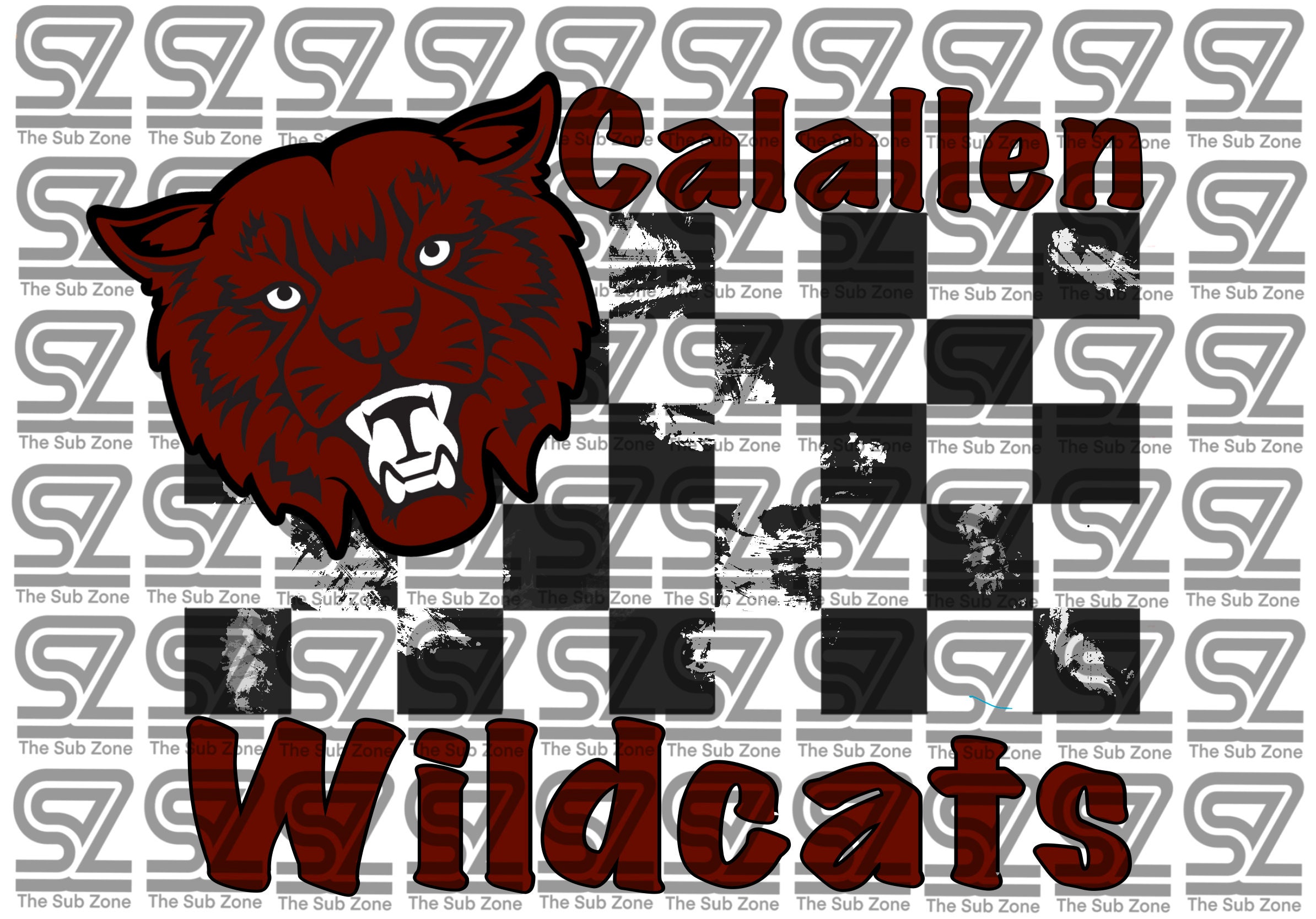 Calallen Wildcats PNG Sublimation Digital File / School Shirt/ School ...