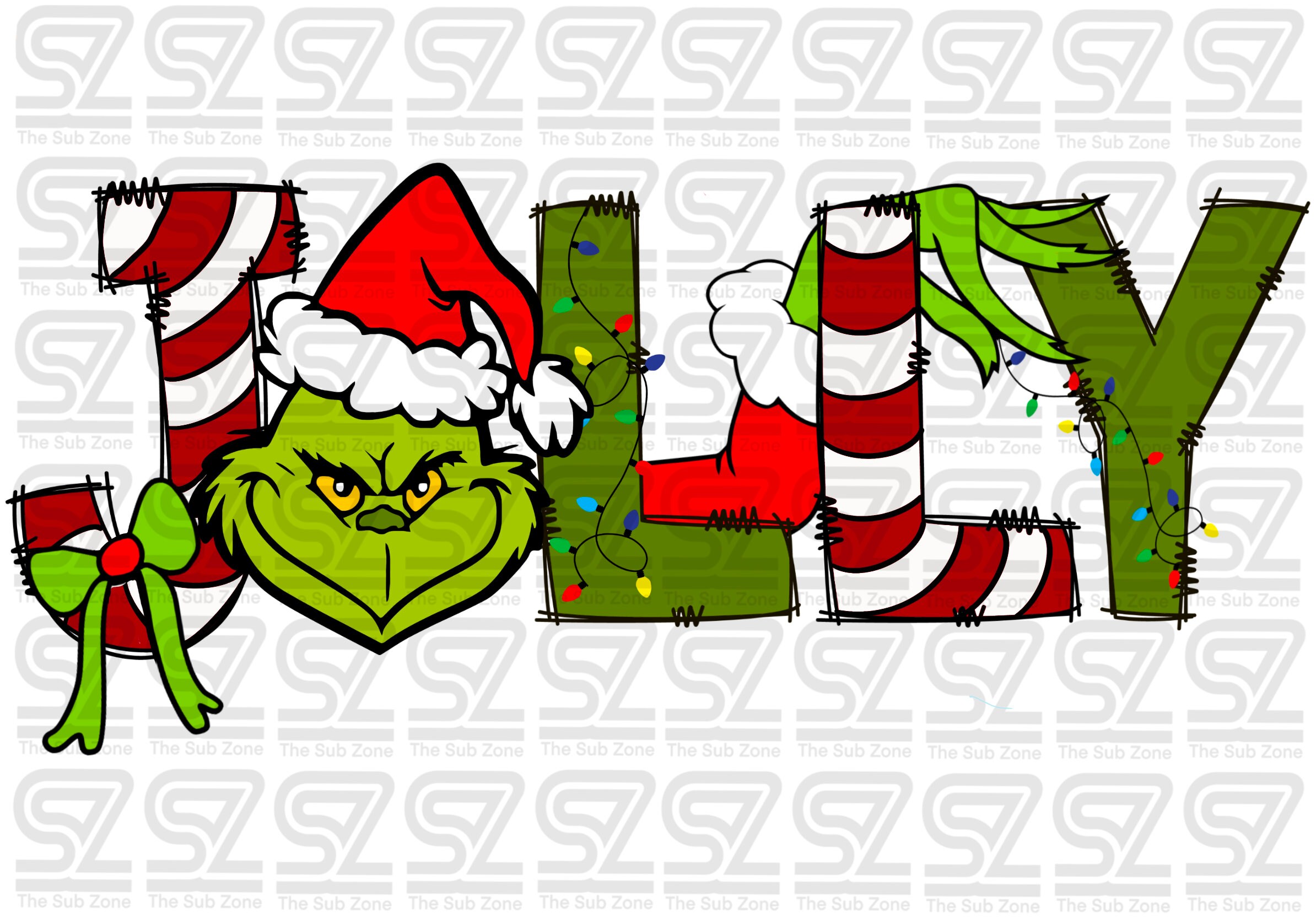 Jolly Christmas PNG Sublimation Ready - Etsy