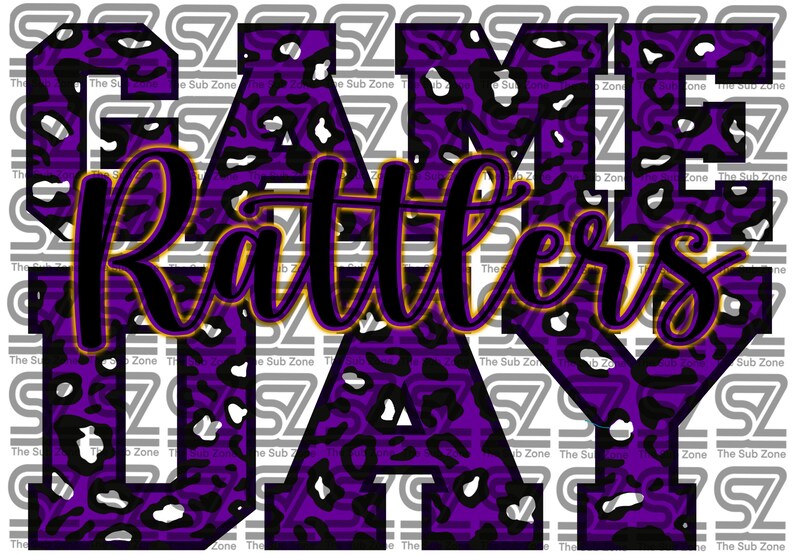 Rattler Game Day PNG Sublimation - Etsy