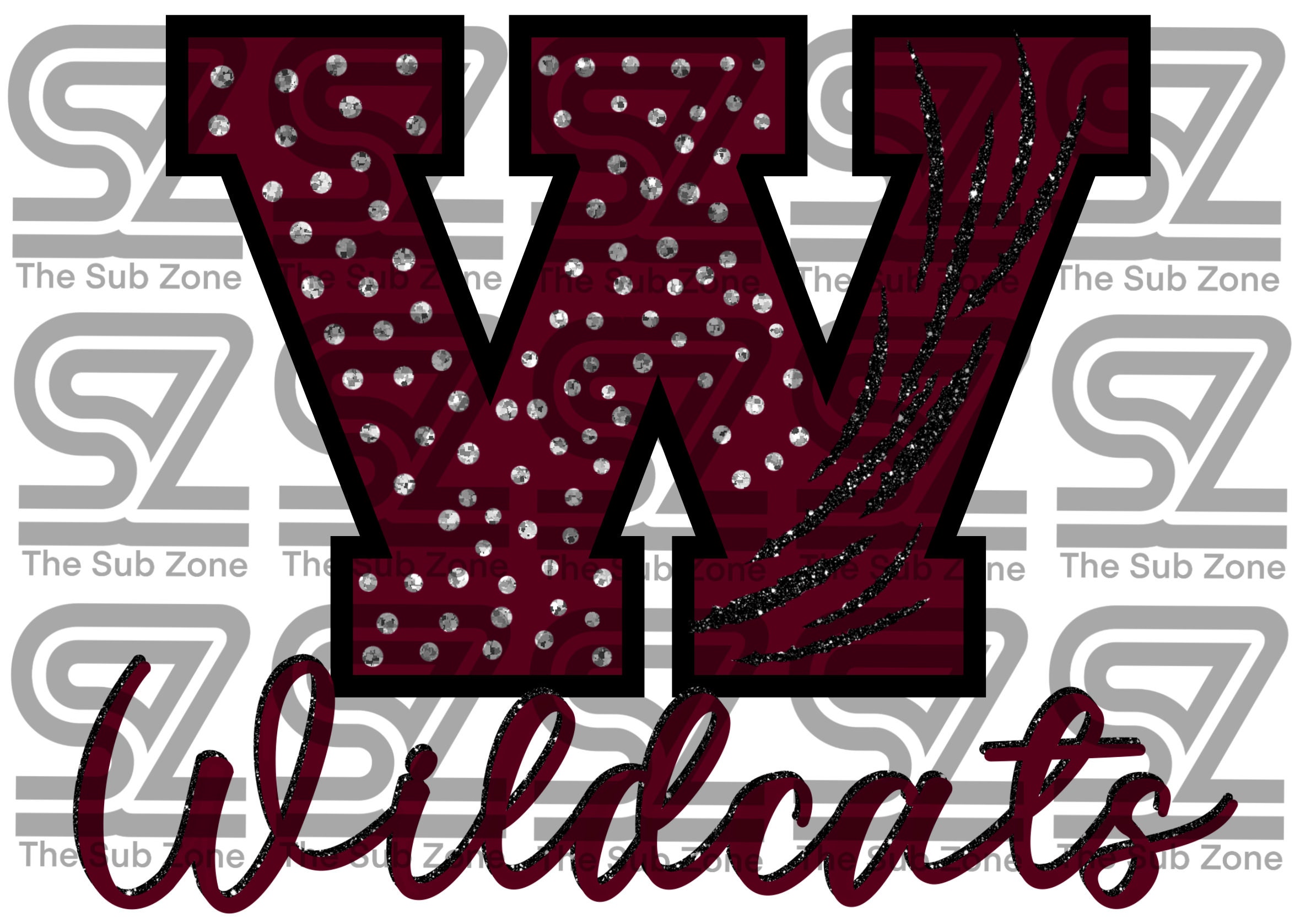 W-wildcats PNG Back to School Spirit Shirt Png - Etsy