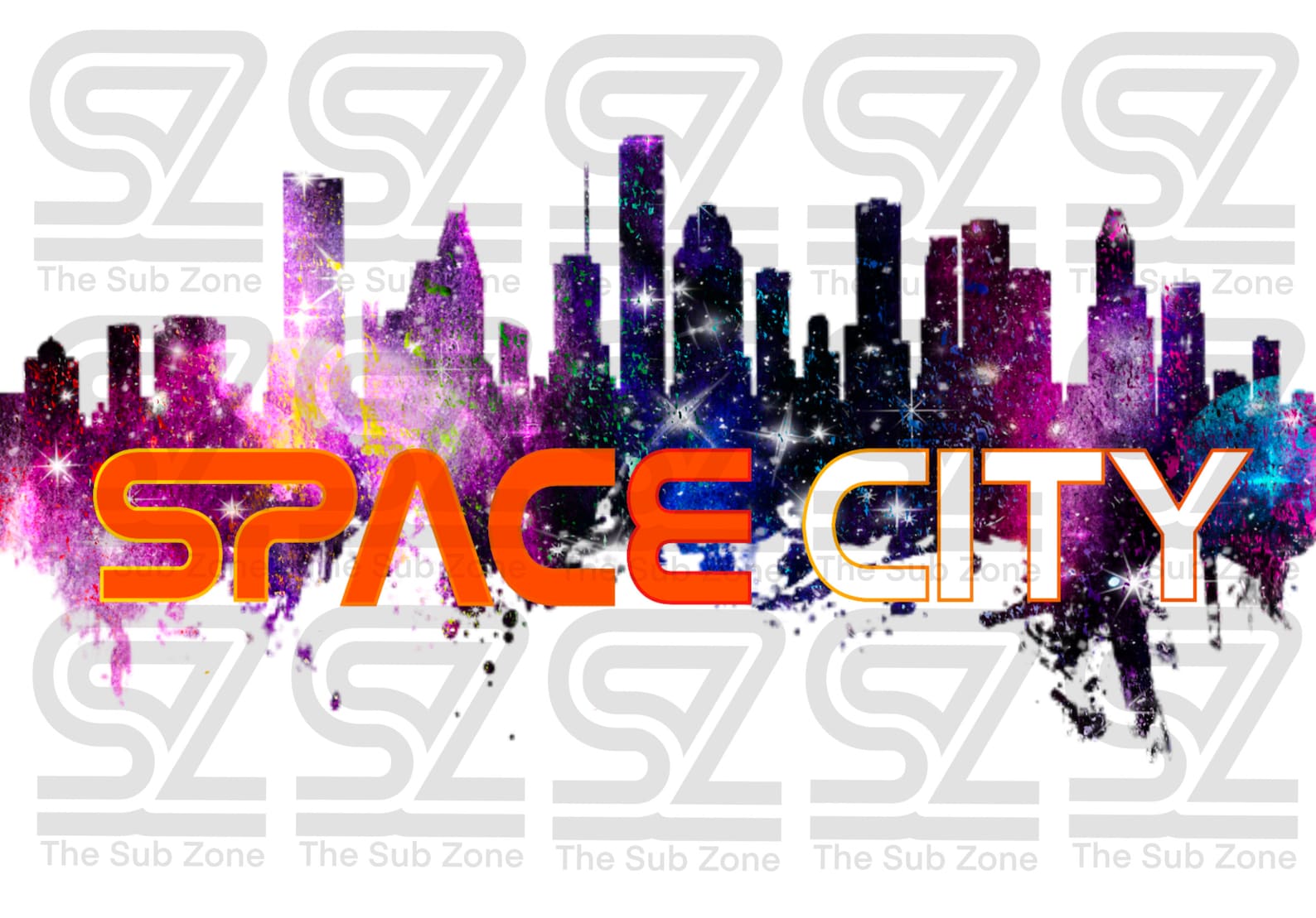Space City Houston PNG - Etsy