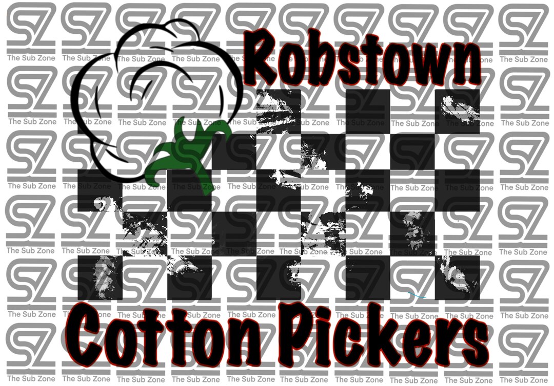Robstown Cotton Pickers PNG Sublimation Digital File/ School Shirt ...