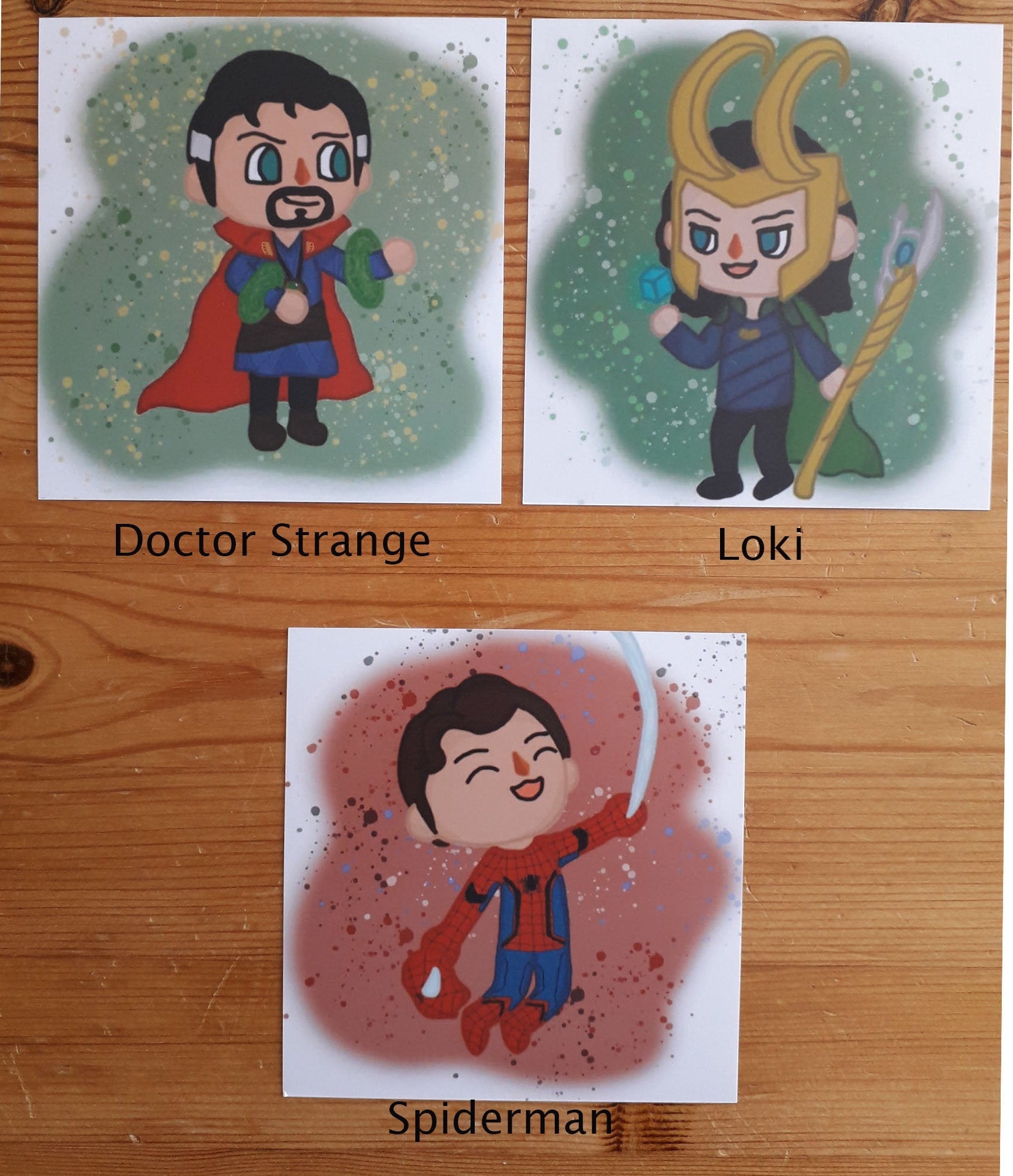 Animal Crossing Inspired Marvel Prints - Etsy