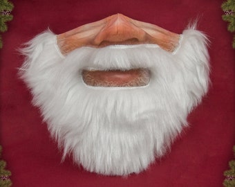 Santa Beard Face Mask - Etsy