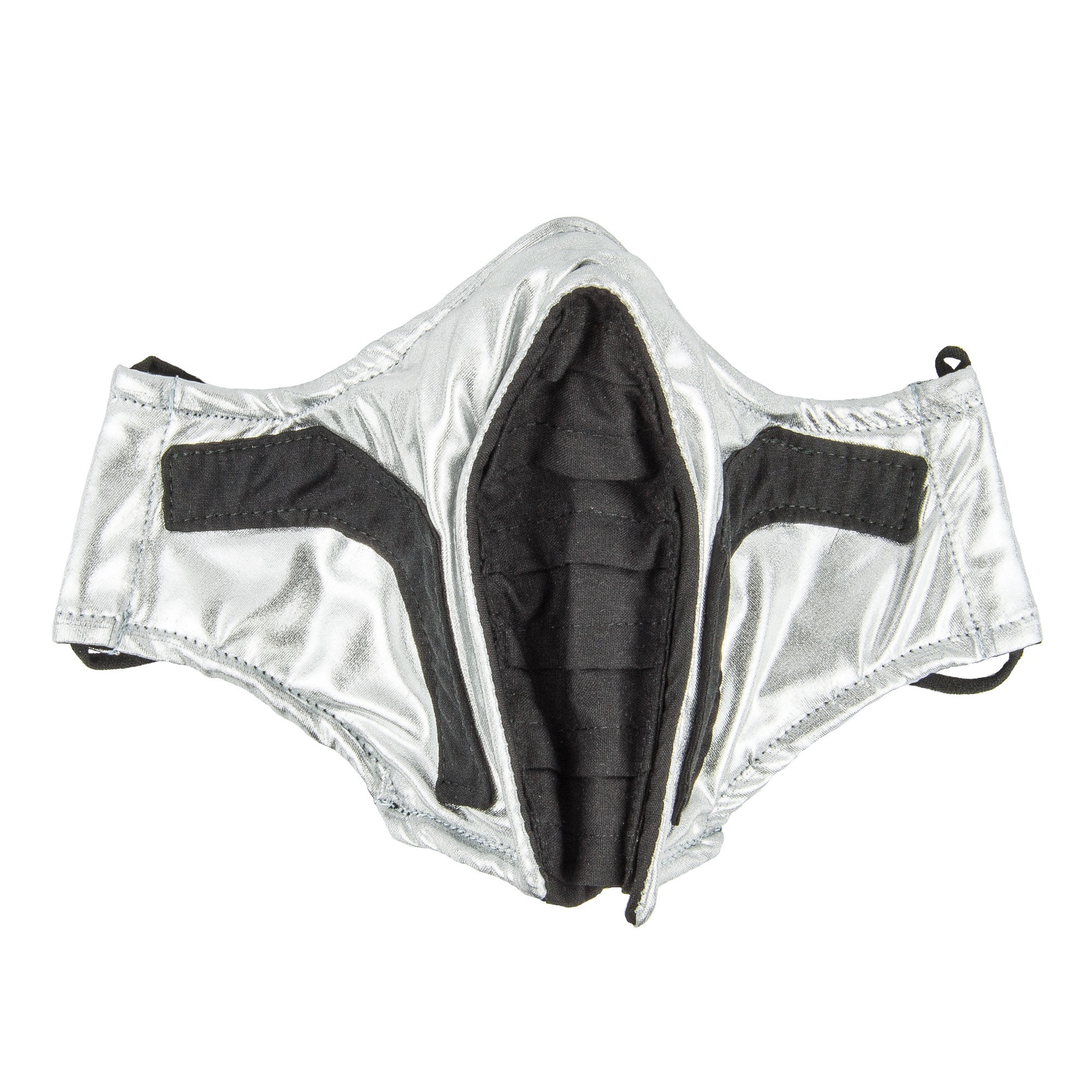 MK Silver Ninja Mortal Kombat Fully Sewn Face Mask | Etsy