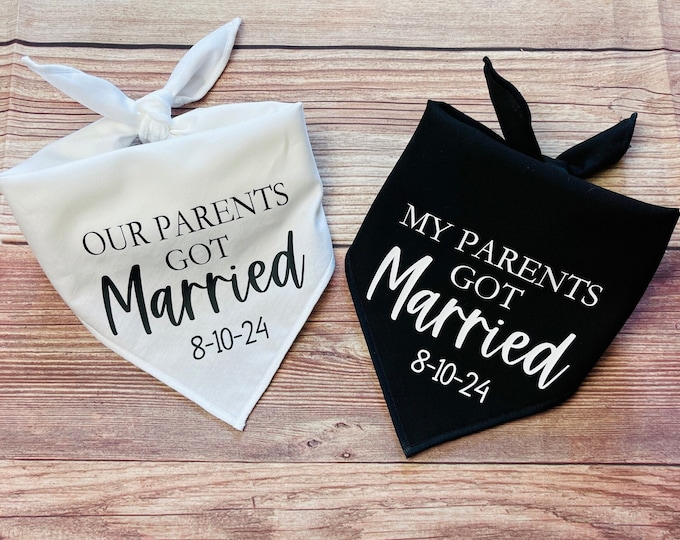 My Parents Are Getting Married Dog Sign Handmade Maple Wood Wedding ...