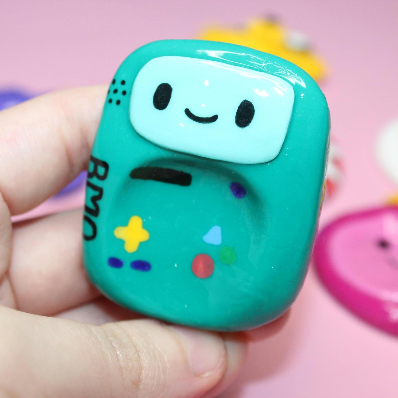 Handmade AT Worry Stone – Polymer Clay Fidget Pal - Etsy