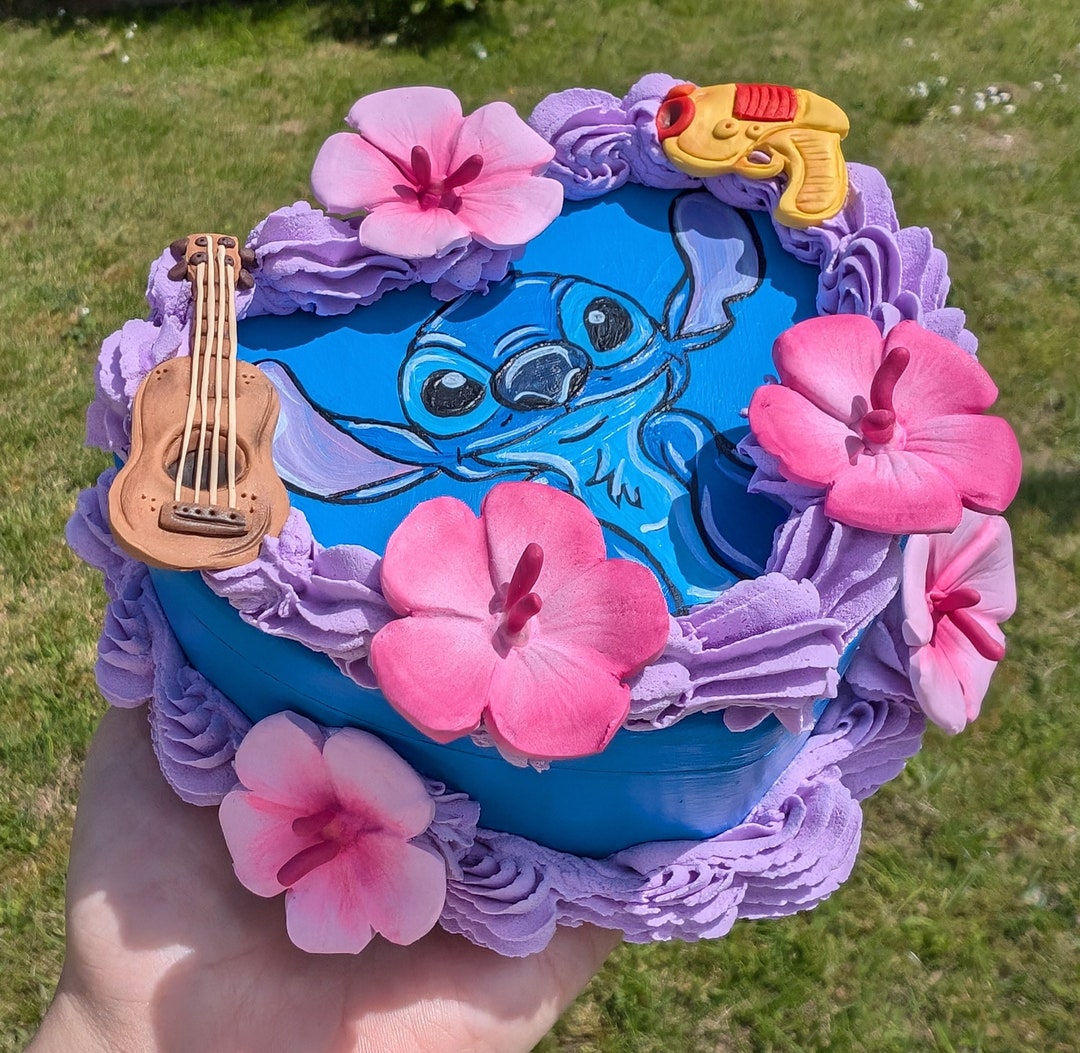 Stitch Fake Cake Jewelry Box - Etsy