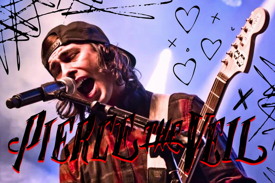 Pierce the Veil Wall Flag 60l X40h - Etsy