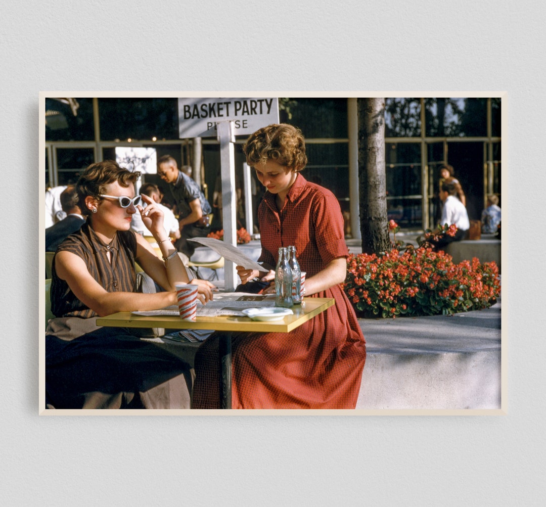 Vintage Friend Photo, Friendship Print Women, Vintage Women Photo ...