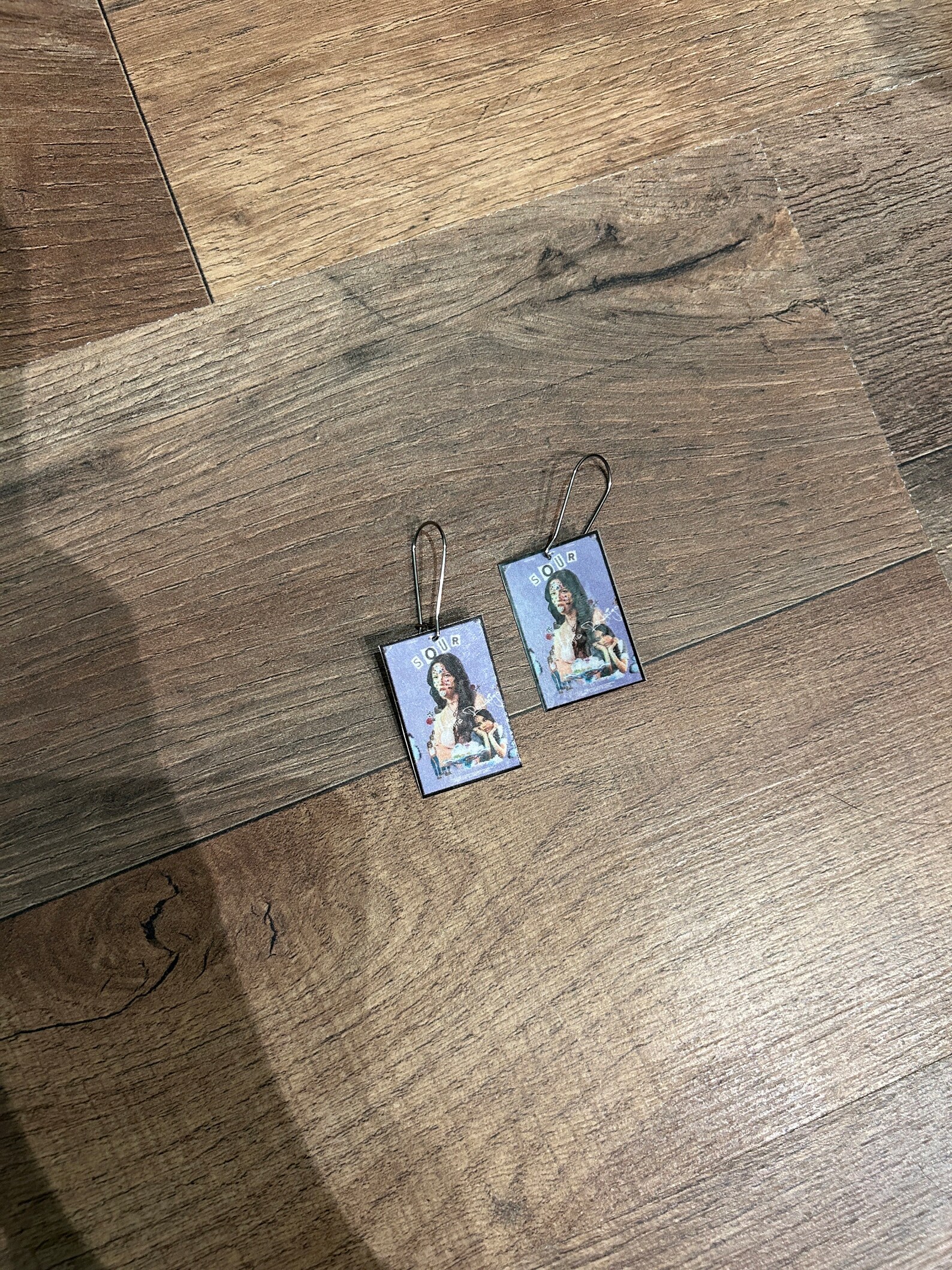 Olivia Rodrigo Sour Mini Poster Earrings - Etsy