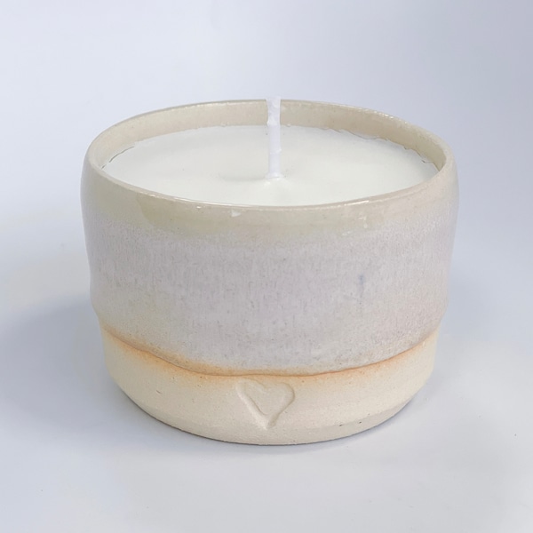 Ceramic Candle - Etsy