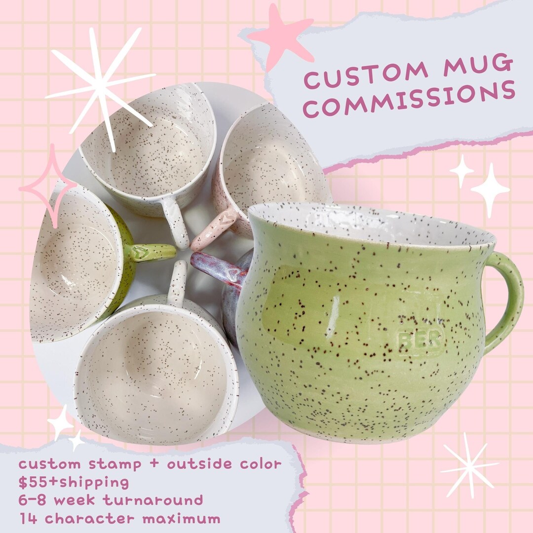 Custom Belly Mug - Handmade Large Ceramic Mug - Etsy
