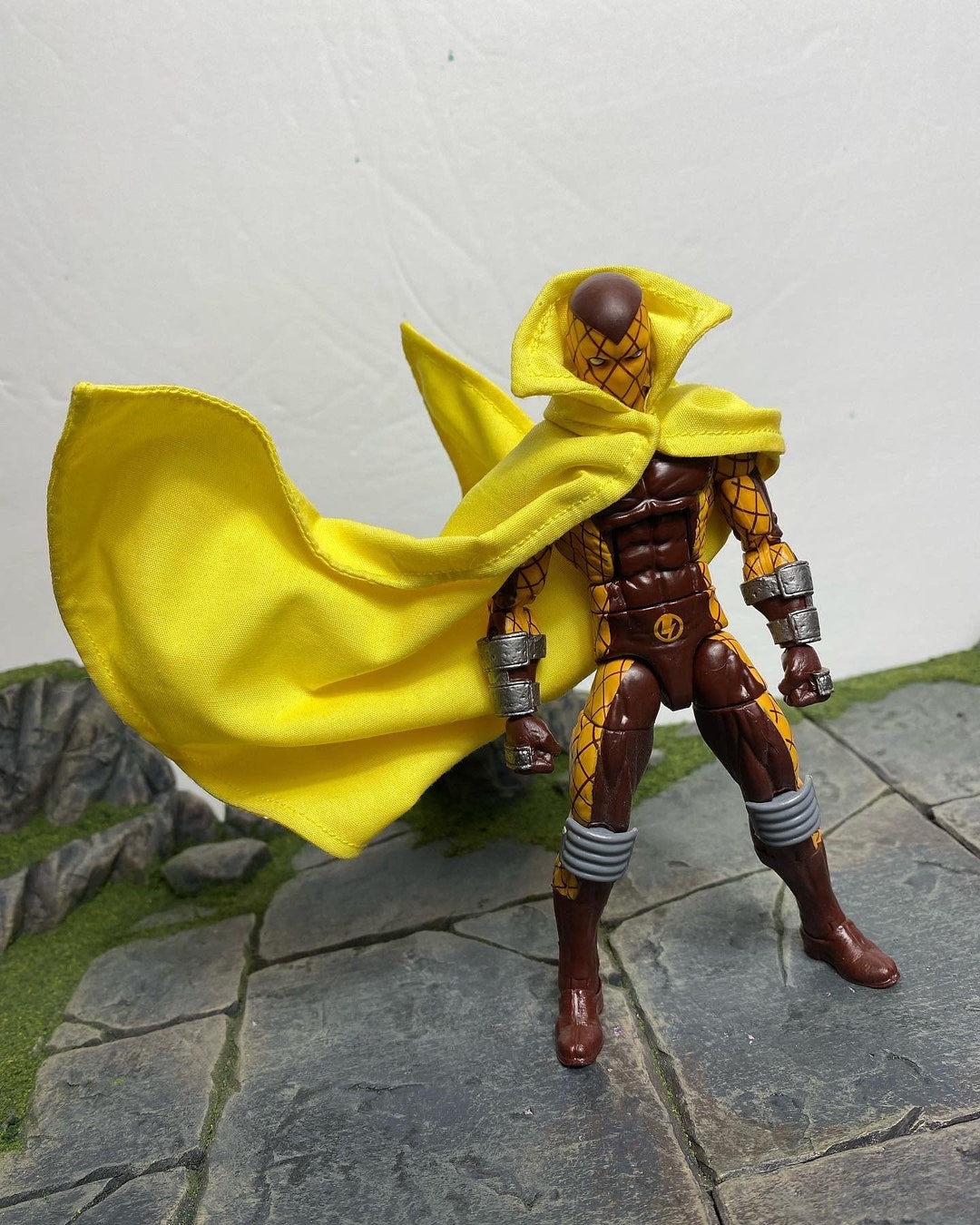 1/12 Scale Yellow Cloth Wired Cape - Etsy