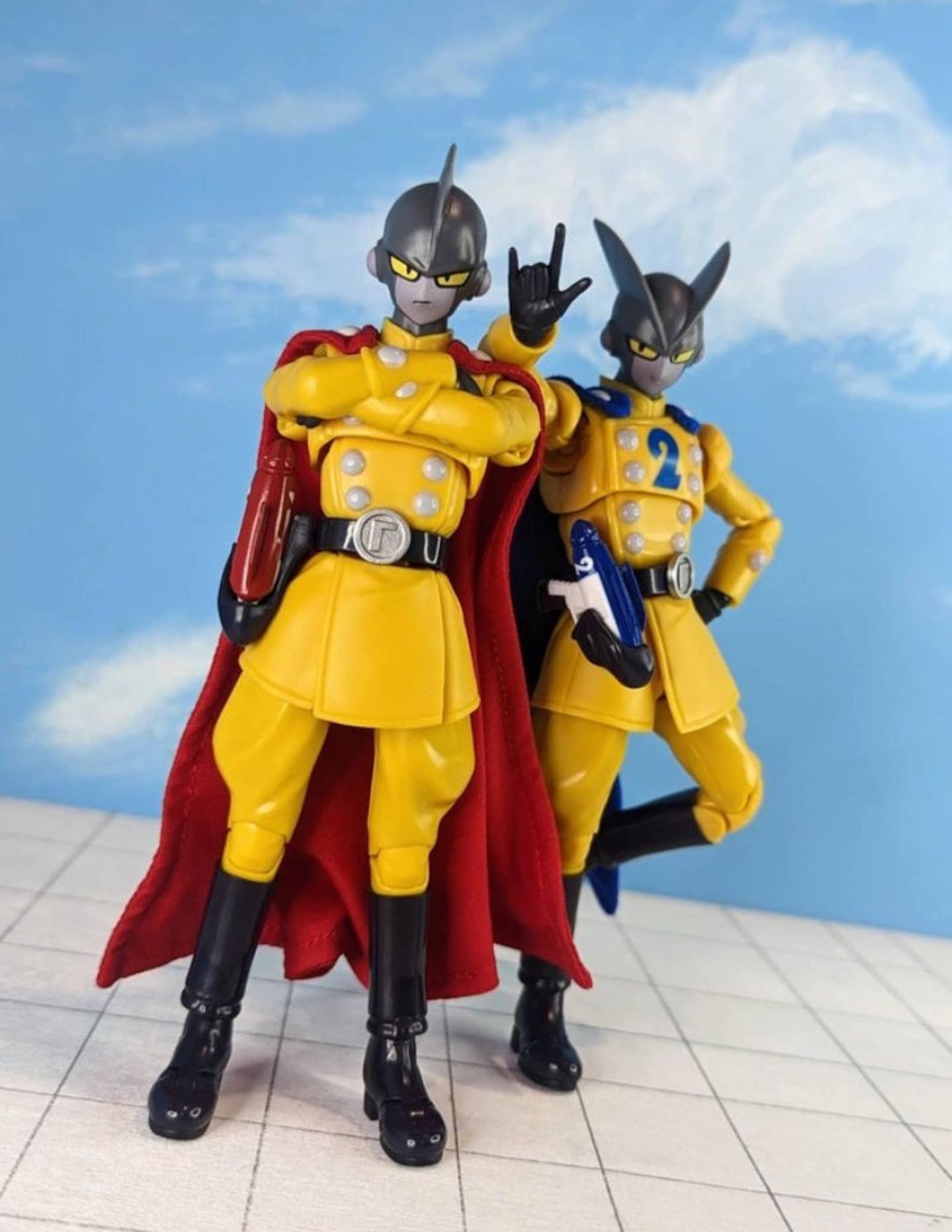 1/12 Scale Red & Blue Twin Cloth Wired Capes - Etsy