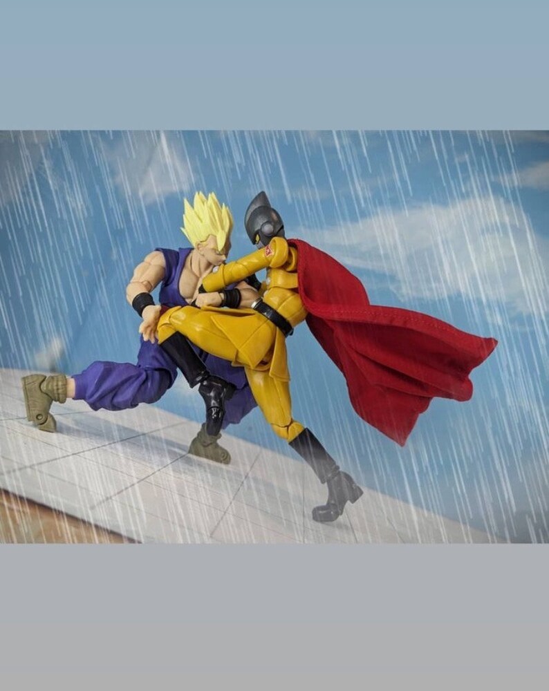 1/12 Scale Red & Blue Twin Cloth Wired Capes - Etsy