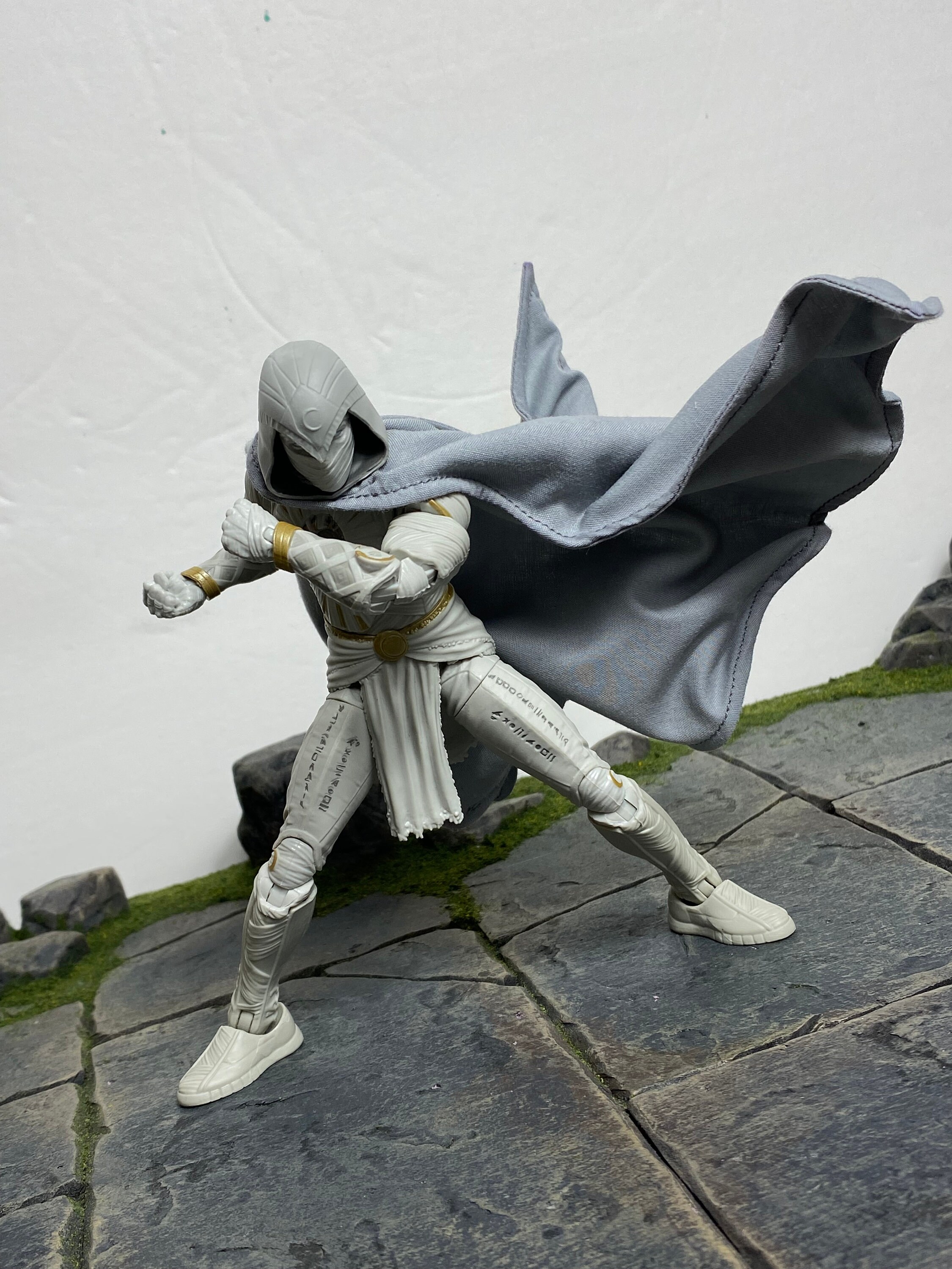 1/12 Scale Gray Crescent Wired Cloth Cape PREORDER - Etsy