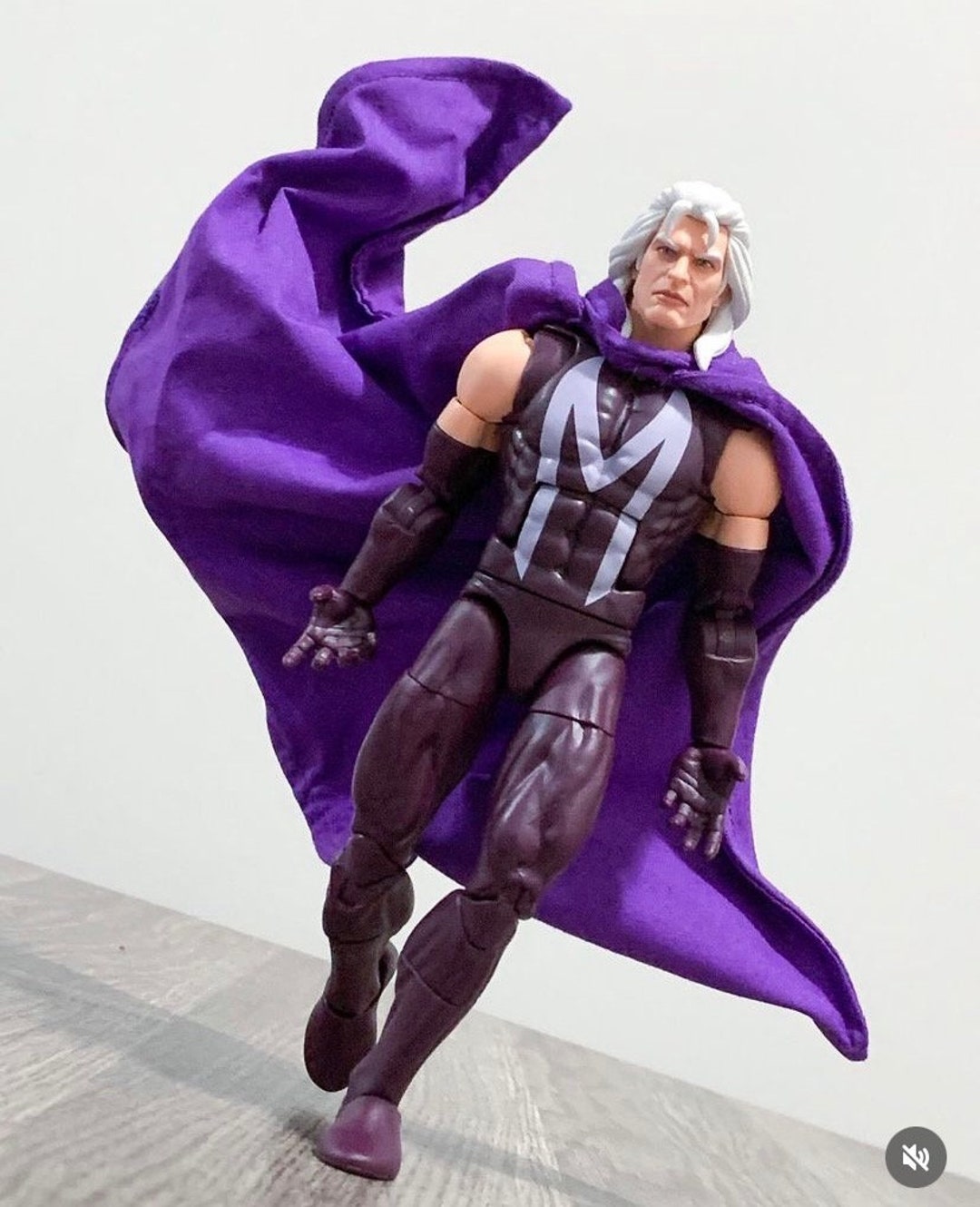 1/12 Scale Cloth Purple Wired Cape - Etsy