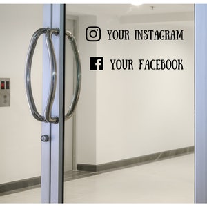 Custom Instagram Name Vinyl Decal - Personalized IG Username Sticker ...